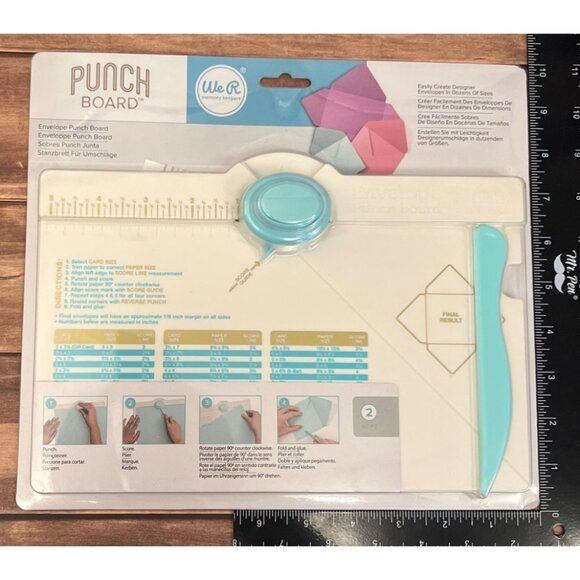 We R Memory Keepers | Office | We R Memory Keepers Envelope Punch Board ...